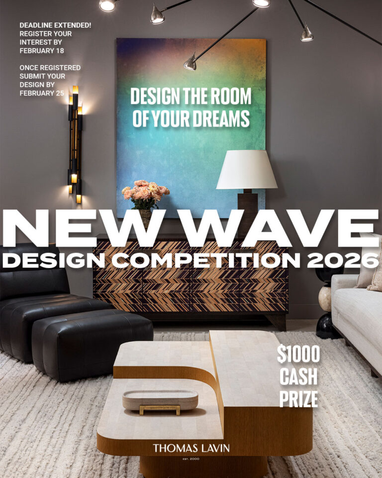 2026 NEW WAVE DESIGN COMPETITION - Thomas Lavin